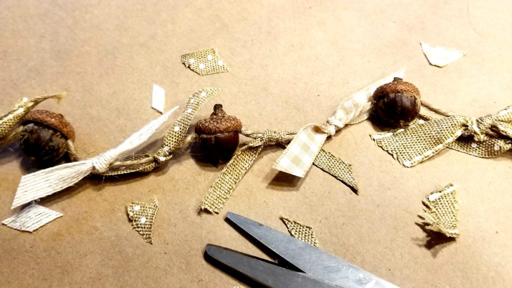 Fall Harvest Acorn Garland – Kristy's Craft Room