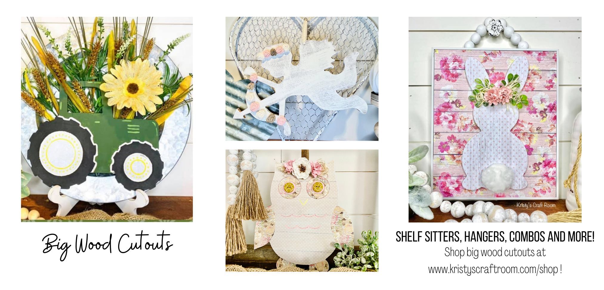 Wood Cutout Inspiration: how to craft with them and decorate with them ...