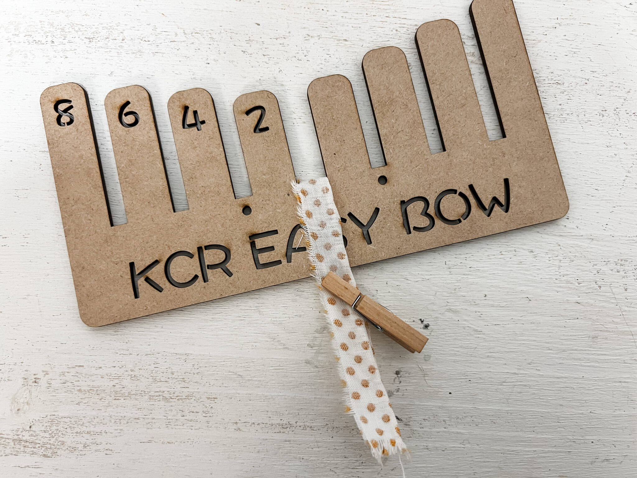 Easy Bow Maker – Step by Step Tutorial – Kristy's Craft Room