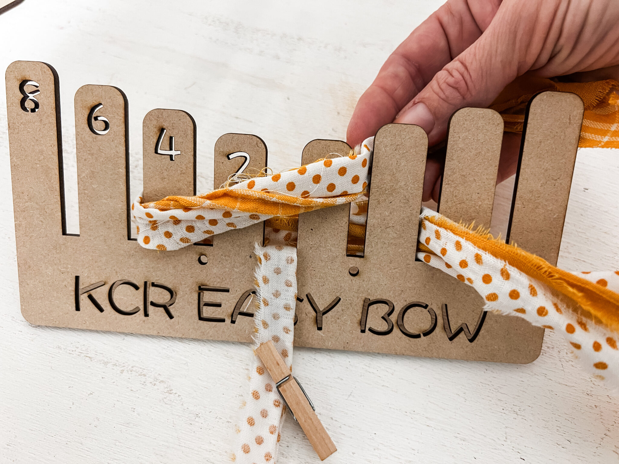 Easy Bow Maker – Step by Step Tutorial – Kristy's Craft Room