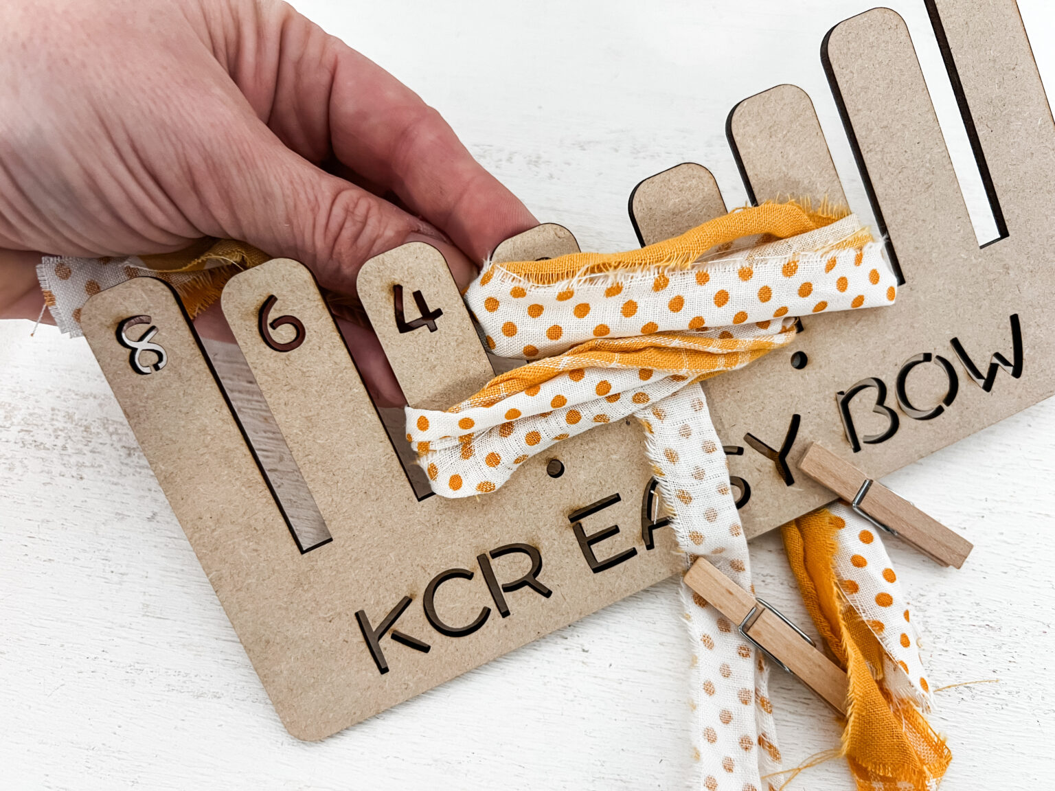 Easy Bow Maker – Step by Step Tutorial – Kristy's Craft Room