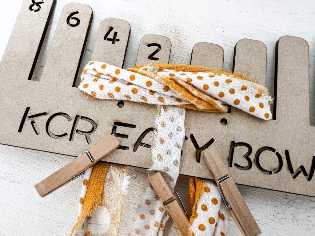 Easy Bow Maker – Step by Step Tutorial – Kristy's Craft Room