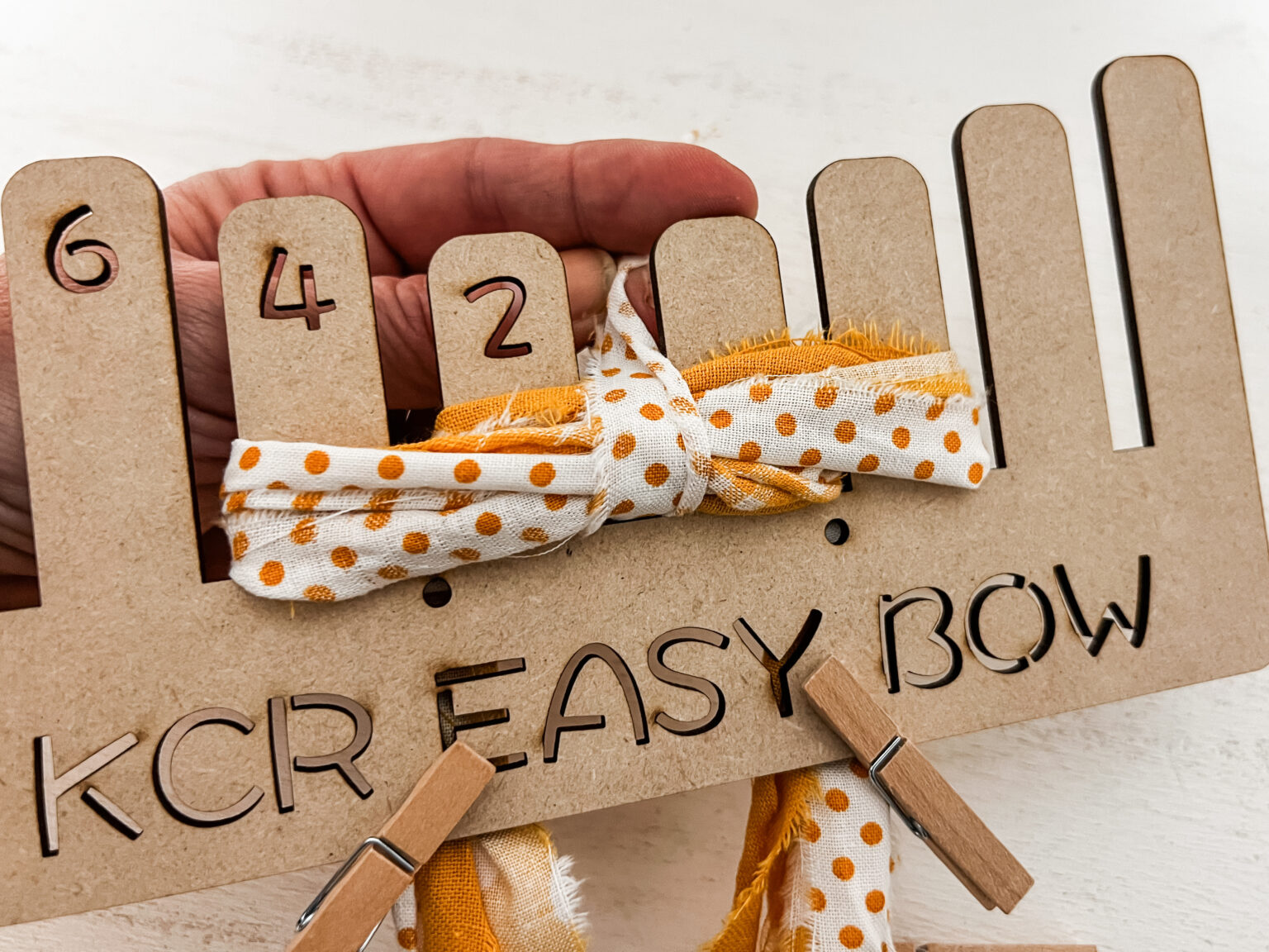 Easy Bow Maker – Step by Step Tutorial – Kristy's Craft Room