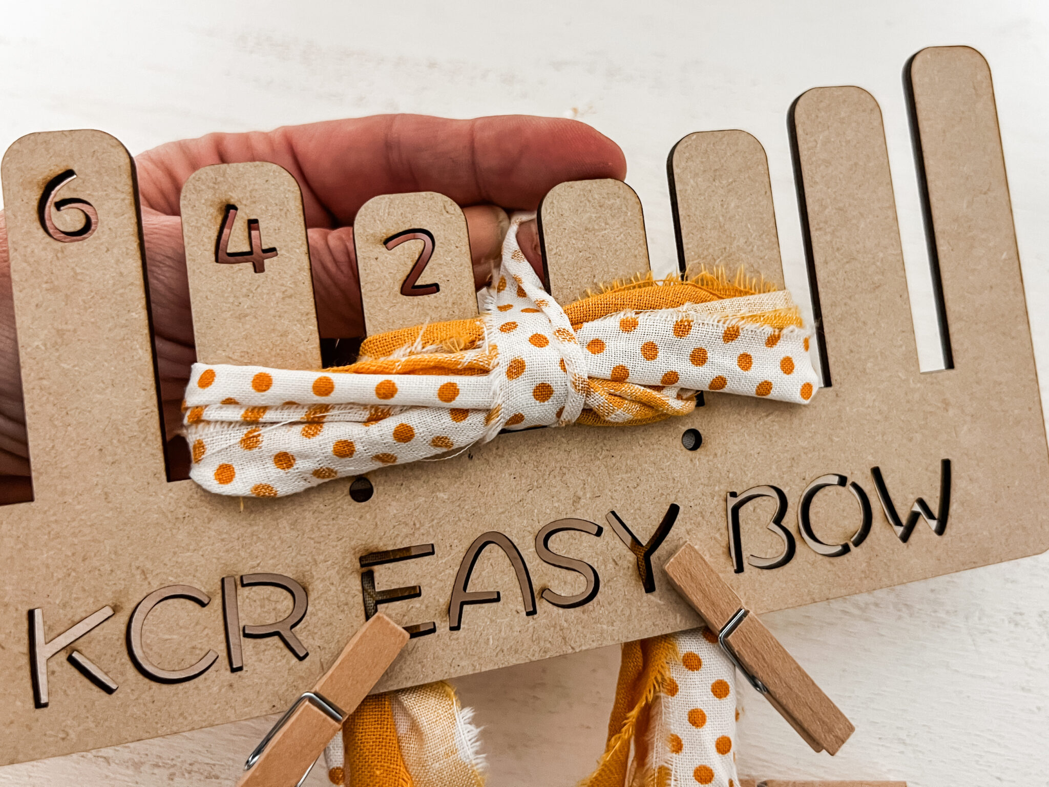 Easy Bow Maker – Step by Step Tutorial – Kristy's Craft Room