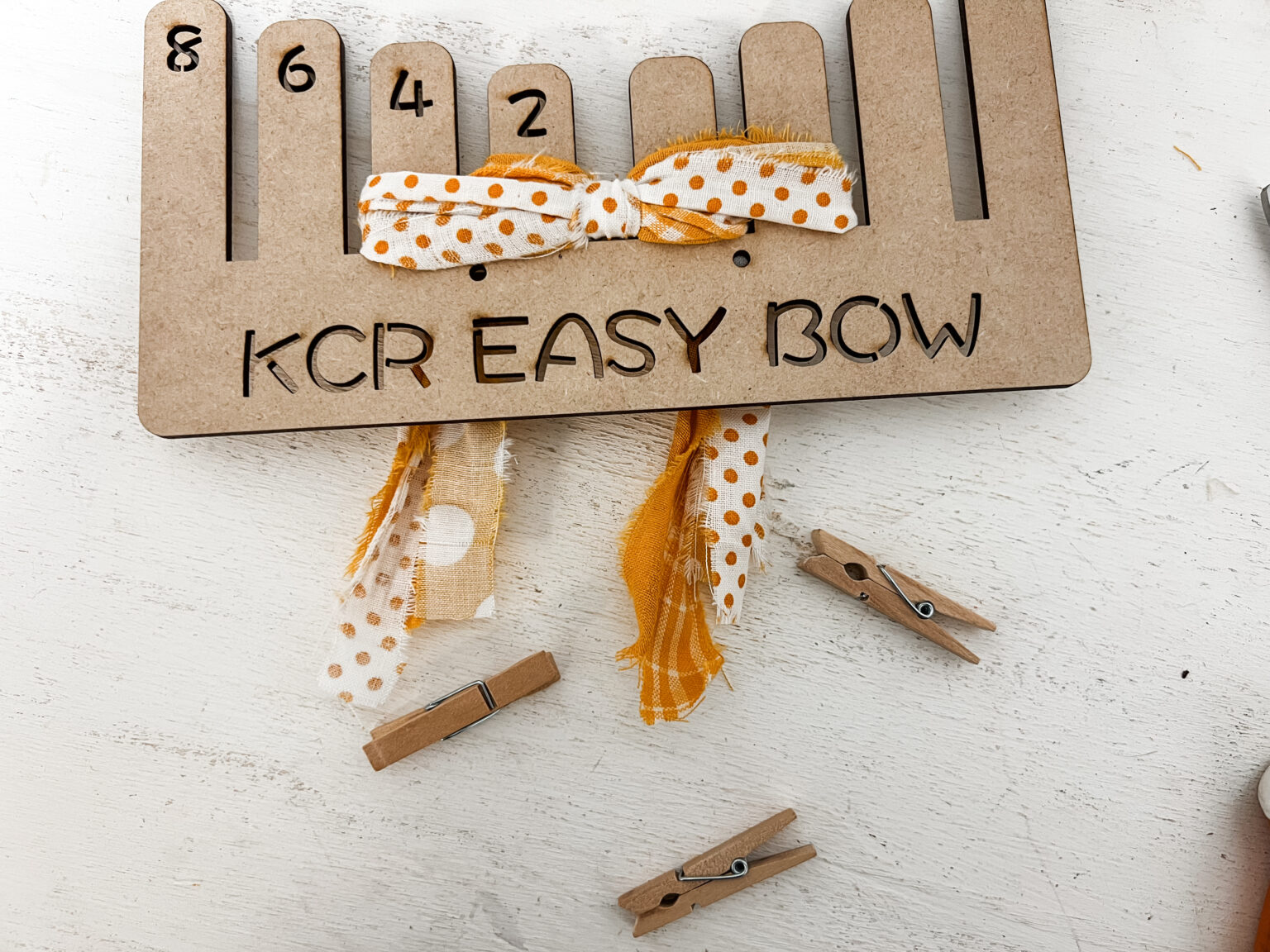 Easy Bow Maker – Step by Step Tutorial – Kristy's Craft Room